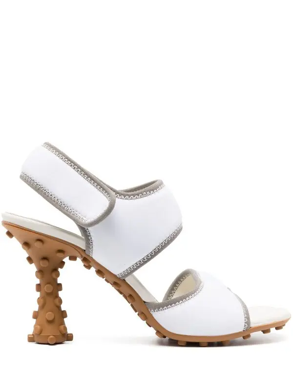 Sunnei 1000chiodi High-heel Sandals - White