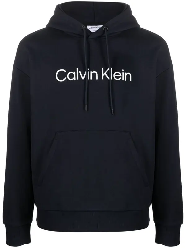 Calvin Klein Logo-print Cotton Hoodie