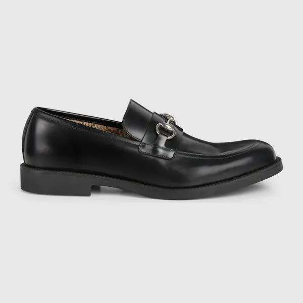 Gucci Leather Loafer With Horsebit