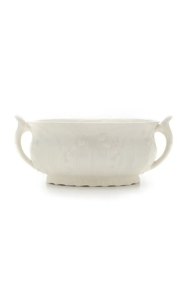 MODA DOMUS Lily Of The Valley Ceramic Planter