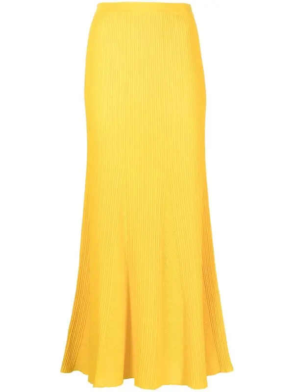 Gabriela Hearst High-waisted Flared Skirt