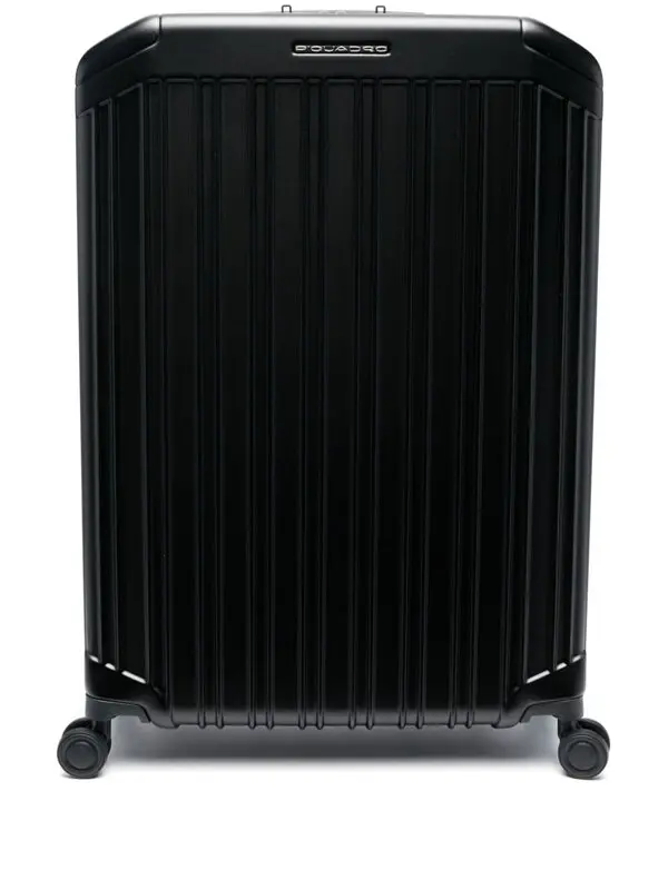 PIQUADRO Spinner Zipped Luggage - Black