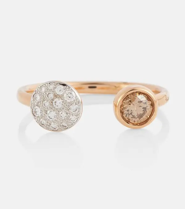Pomellato Sabbia 18kt Rose Diamond Ring