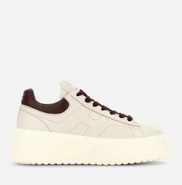 Hogan H-stripes Sneakers - Beige