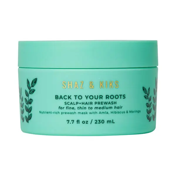 SHAZ & KIKS Scalp & Hair Prewash Mask For Fine, Thin Or Medium Hair