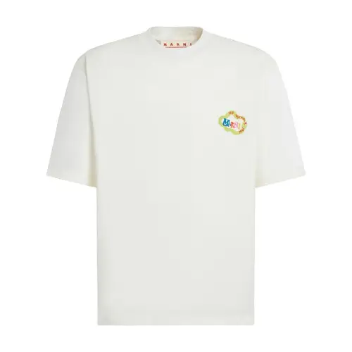 Marni X No Vacancy Inn T-Shirt - Limestone | Editorialist
