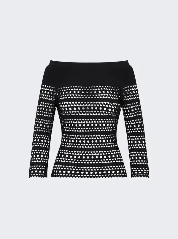 ALAÃA Alaïa Vienne Blouse