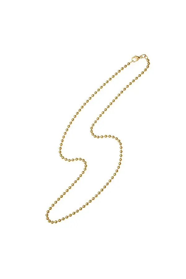 JANE WIN Filled Ball Bead Chain