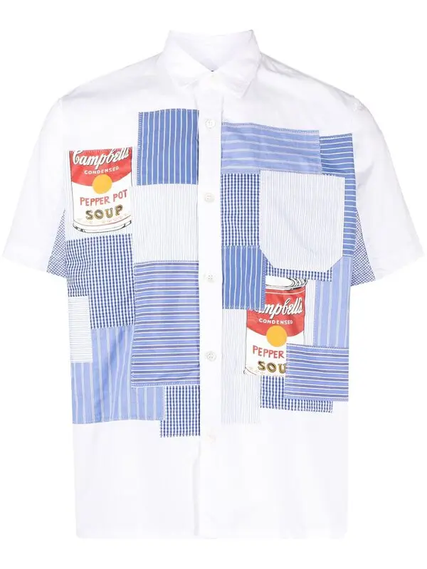 Junya Watanabe Campbell's Patchwork Shirt