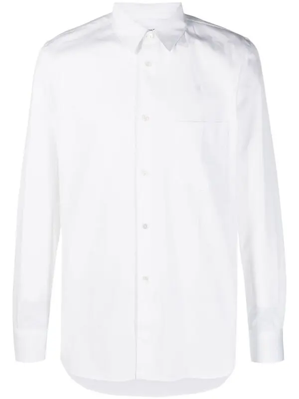 Comme Des Garçons Chest-pocket Button-up Shirt