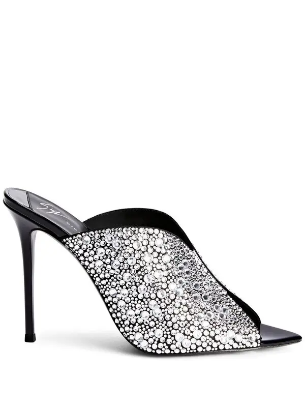 GIUSEPPE ZANOTTI 105mm Intriigo Sparkle Sandals