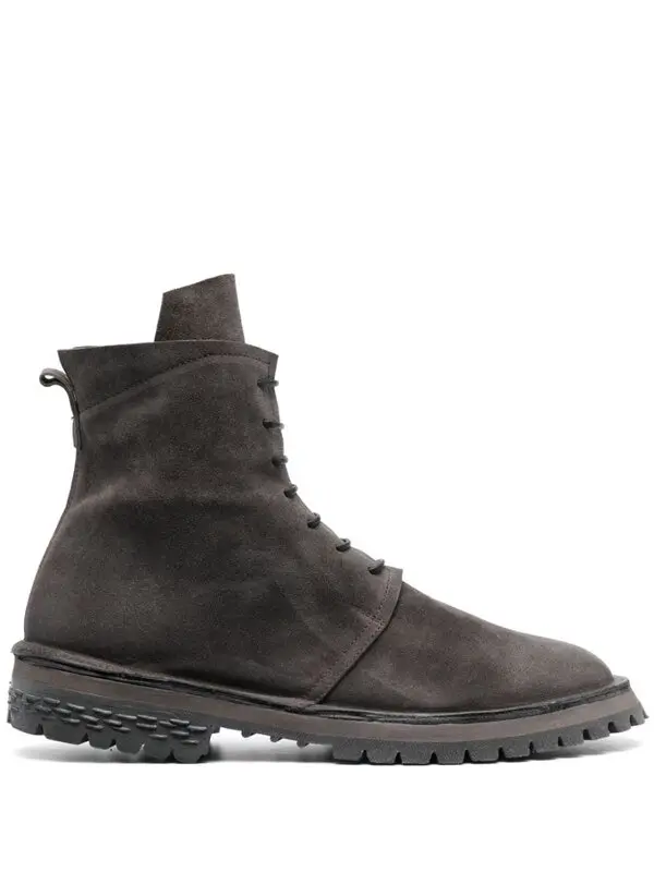 Moma Tronchetto Suede Ankle Boots