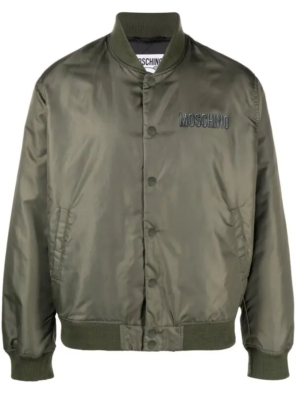 Moschino Logo-print Bomber Jacket