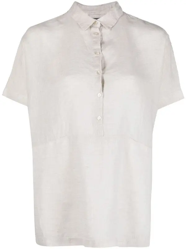 Kristensen Du Nord Button-up Short-sleeve Shirt