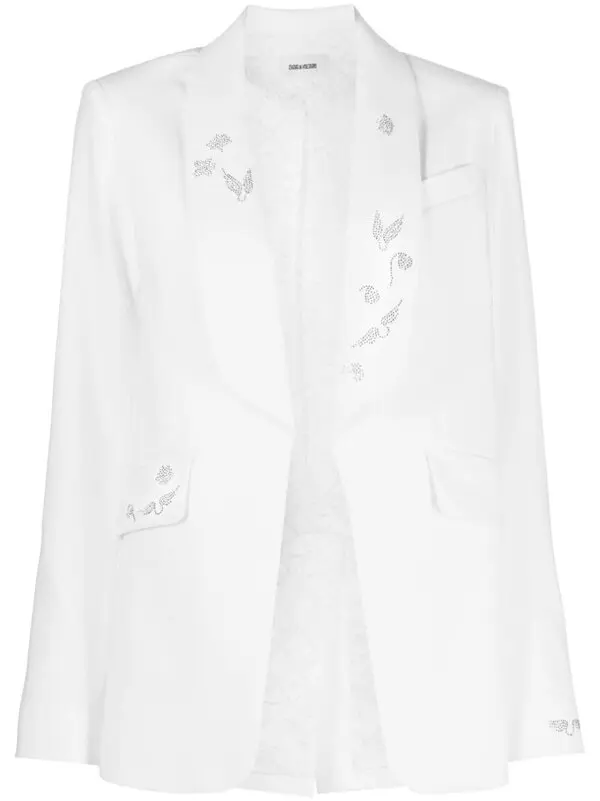 Zadig&Voltaire Rhinestone-embellished Blazer