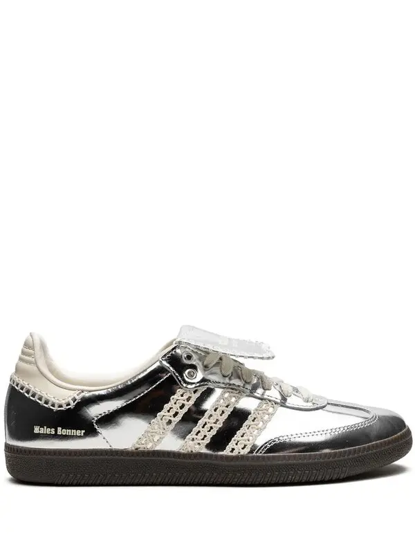 Adidas X Wales Bonner Samba Sneakers - Silver | Editorialist