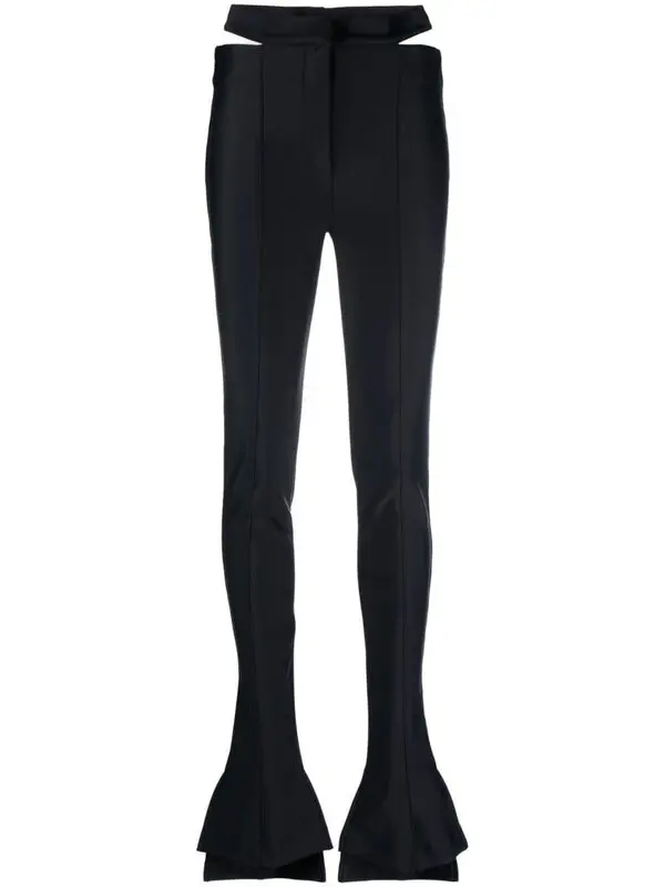 MUGLER Flared Stretch Trousers