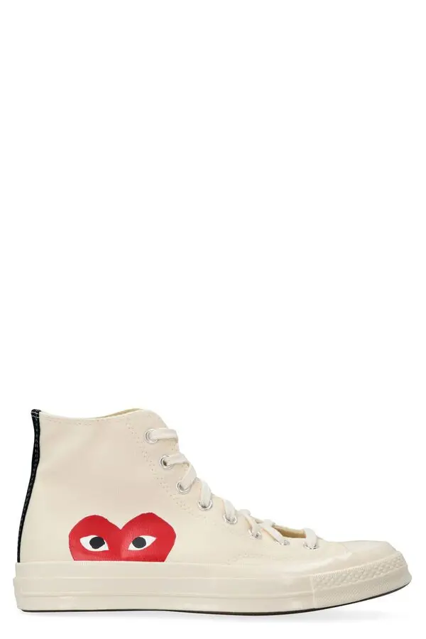 Play Comme Des Garcon Chuck 70 High-top Sneakers - Green