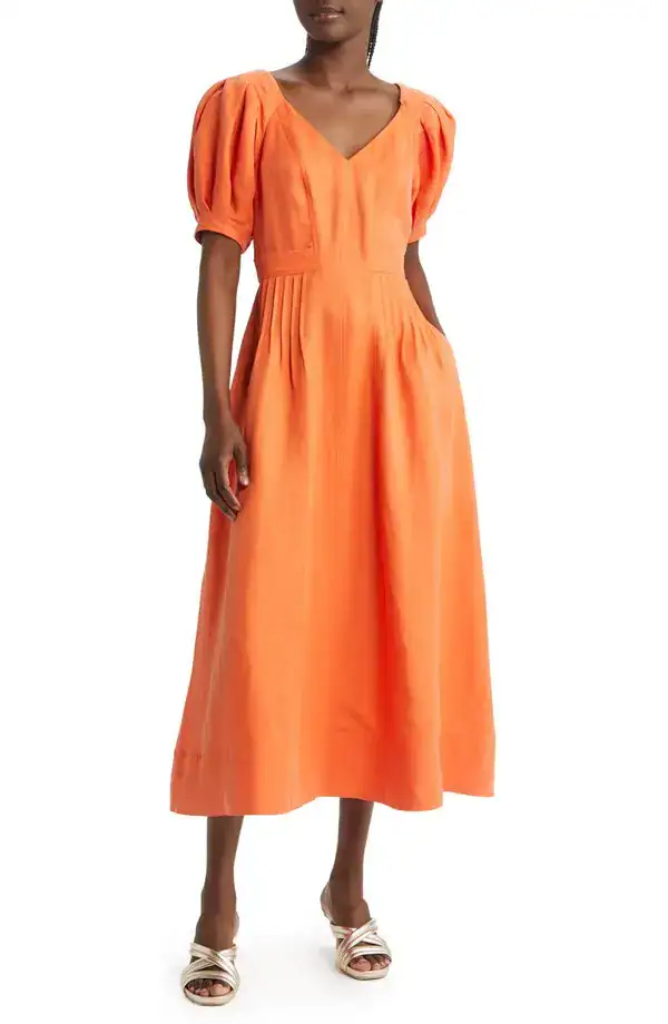 strapless open back dress Orange Lace Applique Prom Dresses Pink Spaghetti Strap Plunging V-Neck Evening Gown 21888 Orange / US16