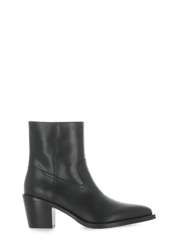 STUART WEITZMAN Leather Booties