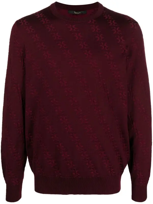 BILLIONAIRE Merino-blend Jumper - Red