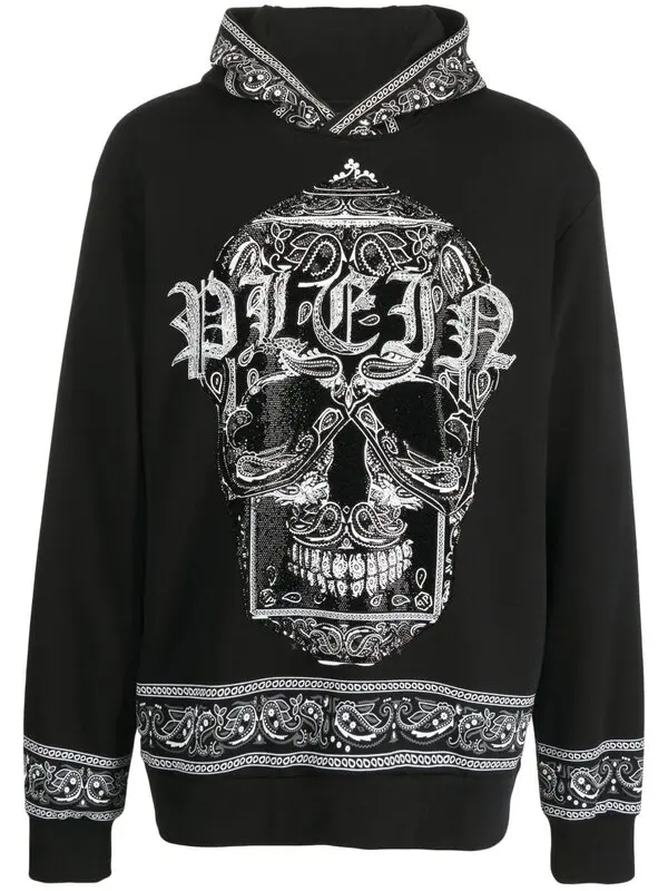 Philipp Plein Bandana-print Hoodie