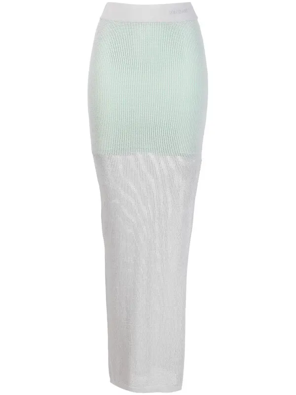 Patrizia Pepe Knitted Maxi Skirt