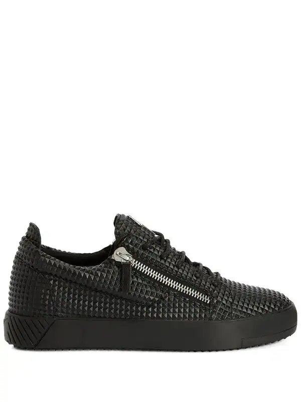 Giuseppe Zanotti Frankie Low-Top Sneakers In Black - 50% Off 