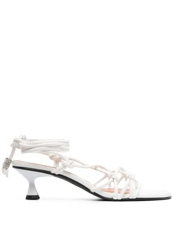 GANNI Knot-detail Sandals