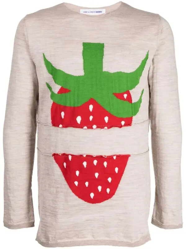 Comme Des Garçons Graphic-print Sweatshirt