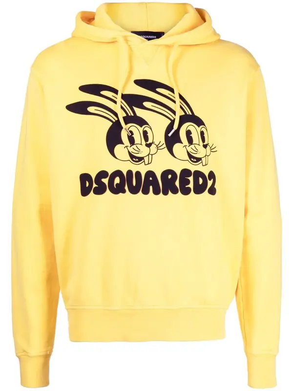 Dsquared2 Logo-print Cotton Hoodie