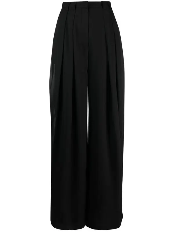 MONOT High-waist Wide-leg Trousers