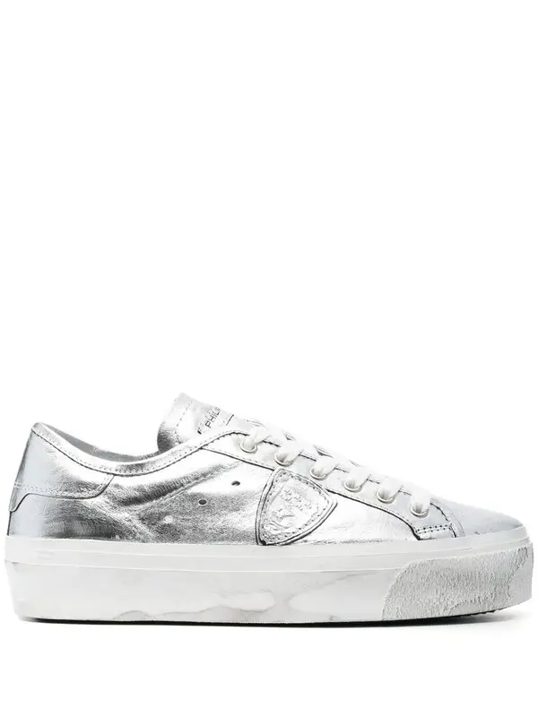 Philippe Model Haute Low-top Sneakers - Silver