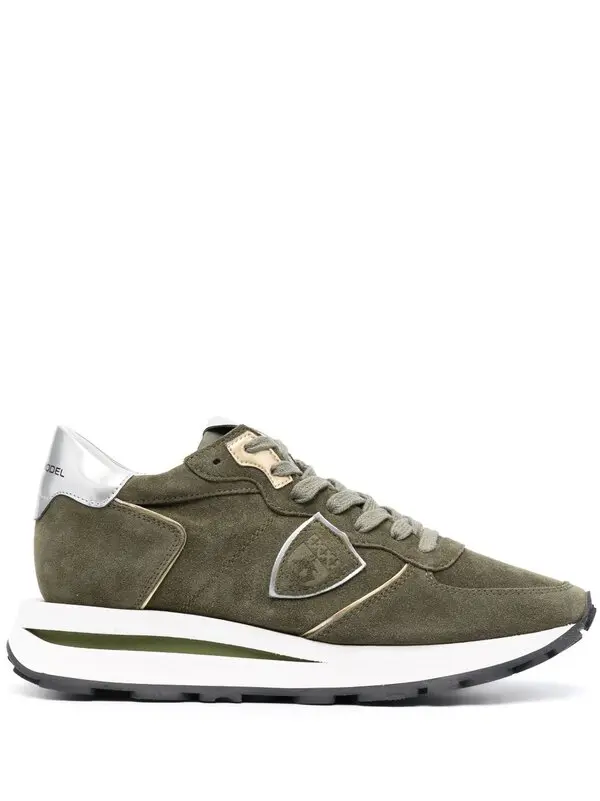 Philippe Model Tropez Haute Low-top Sneakers - Green
