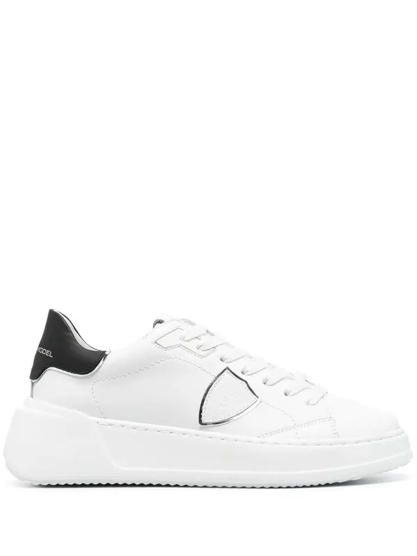 Philippe Model Tres Temple Low-top Sneakers - White