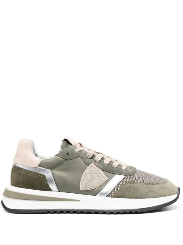 Philippe Model Panelled Low-top Sneakers