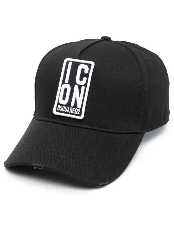 Dsquared2 Icon-embroidered Cotton Baseball Cap