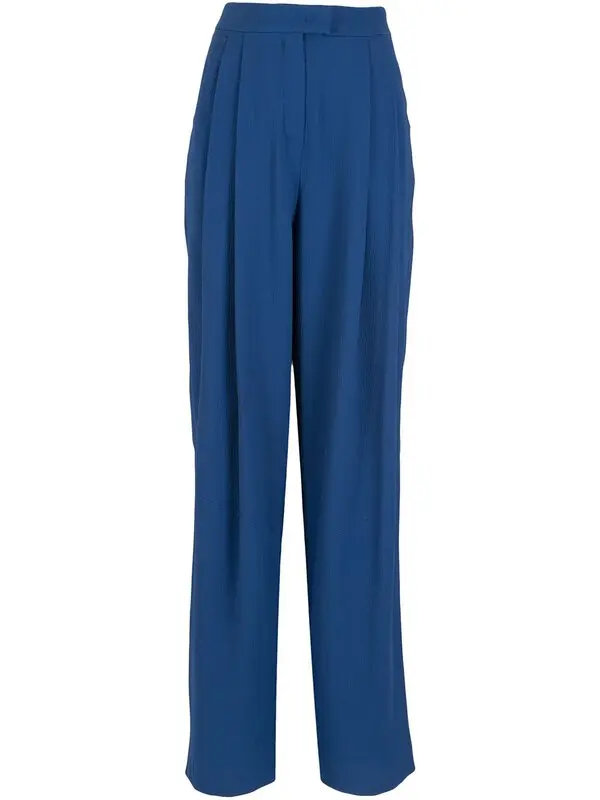 Emporio Armani Tapered-leg Trousers - Blue