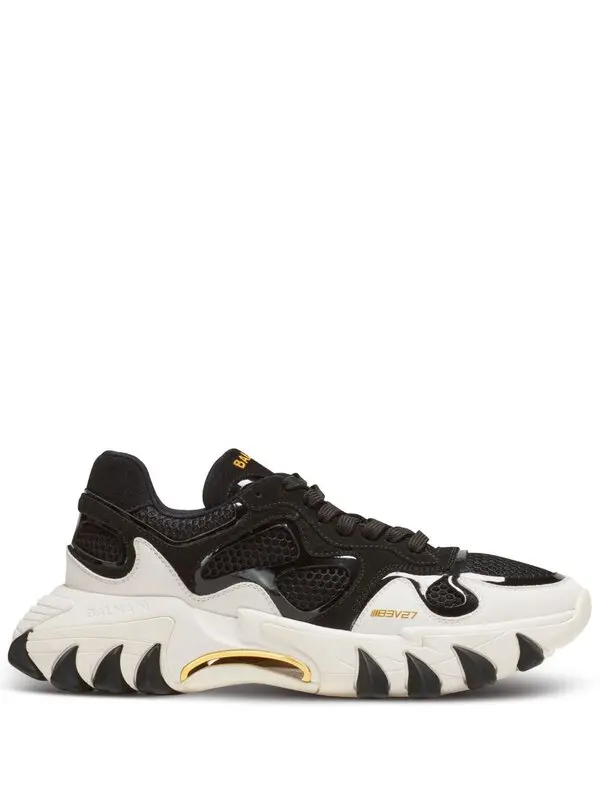Balmain B-east Low-top Sneakers - Black