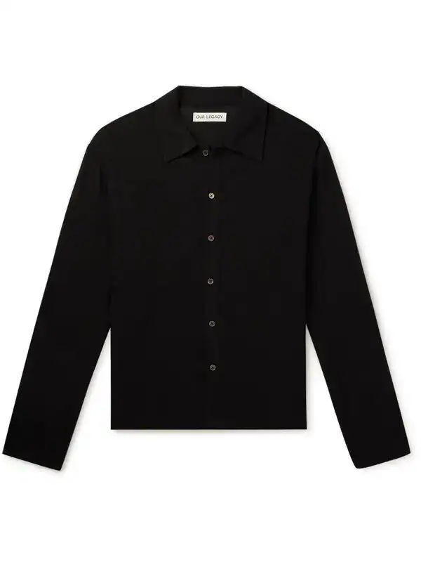 Our Legacy Isola Cotton Shirt It 44 In Black - 50% Off | Editorialist