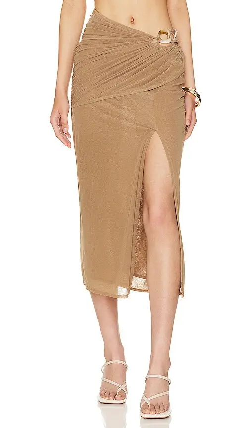 L'academie Florra Midi Skirt