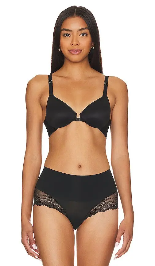 Spanx Spanxsmoothâ¢ Bra-llelujah!â® Adjustable Full Coverage Bra In Black