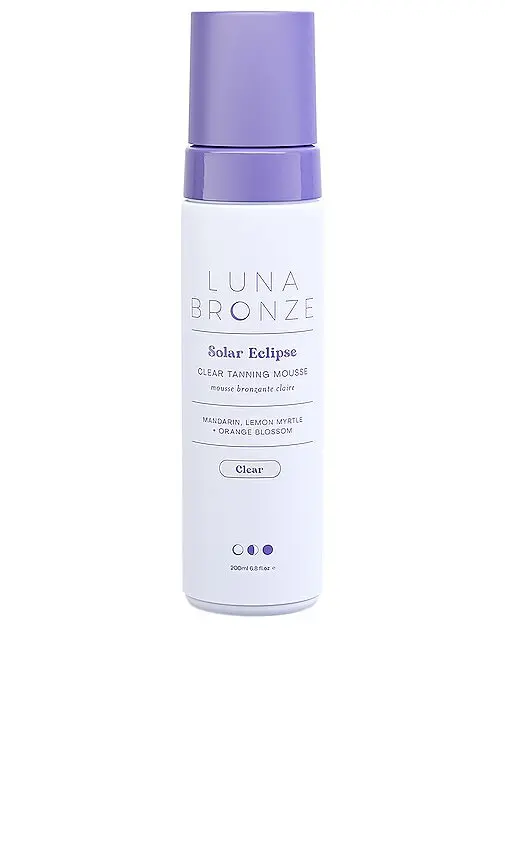 LUNA BRONZE Solar Eclipse Clear Tanning Mousse