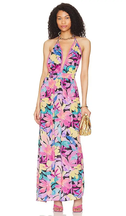 Tiare Hawaii Marilyn Maxi Dress In Pink In Caribe Fuschia - 12% Off |  Editorialist
