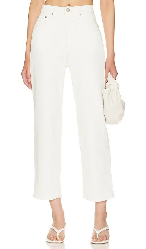 PISTOLA Cassie Crop Super High Rise Straight Crop Jeans