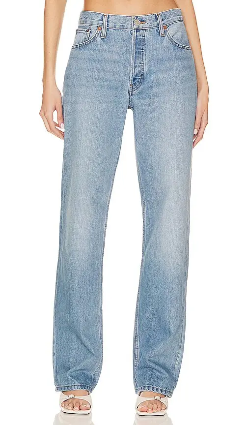 RE/DONE Originals The Long Loose Jeans - Wasted Indigo