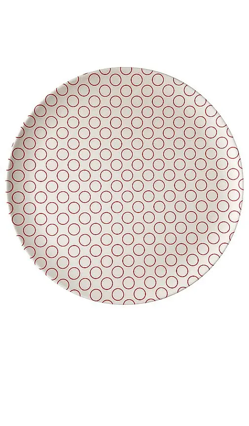 XENIA TALER Circles Side Plate Set Of 4 In Orange