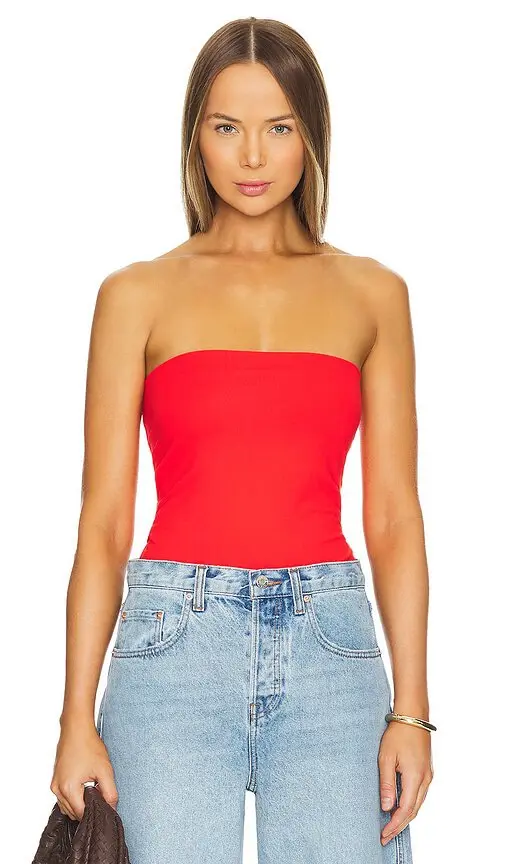 Susana Monaco Tube Top - Cherry