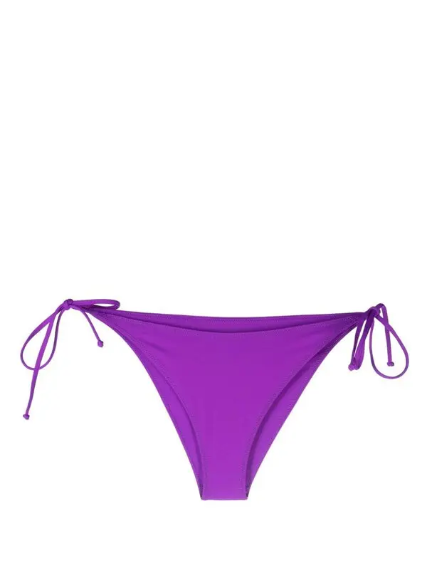 MC2 SAINT BARTH Side-tie Bikini Bottom - Purple