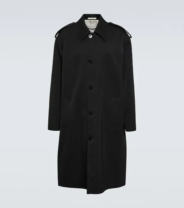 JIL SANDER Oversized Wool Coat